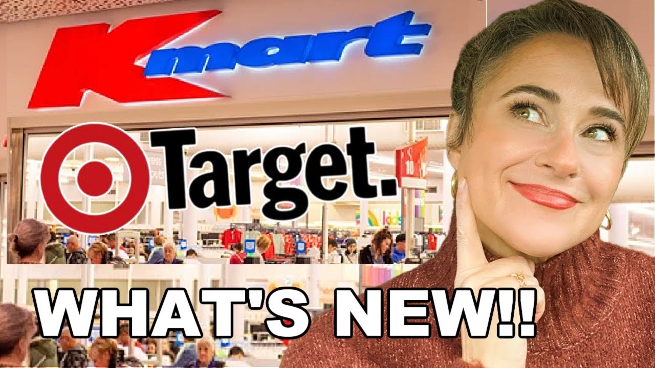 WHAT'S NEW AT KMART AND TARGET THIS MONTH! - YouTube