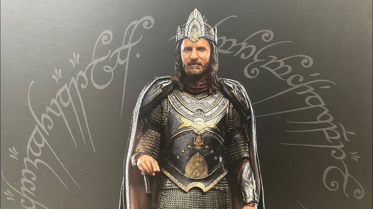 King Aragorn Return of the King 1:6 Statue by Weta Workshop - YouTube
