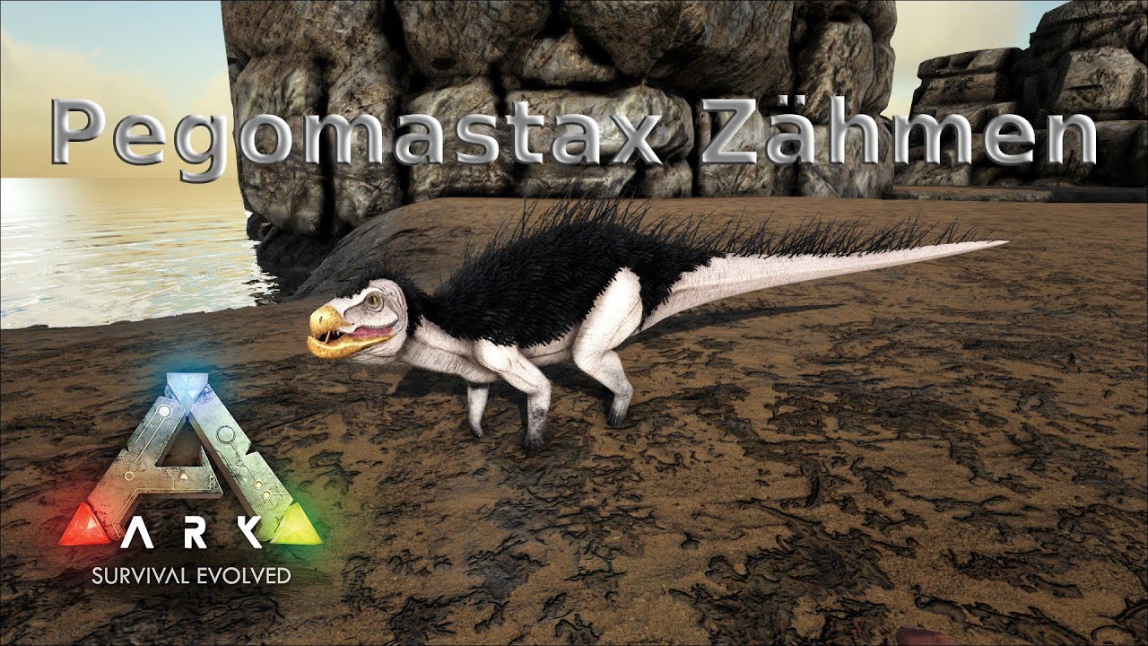ARK How to tame Pegomastax Solo Zähmen #Ragnarok / German Tutorial ...