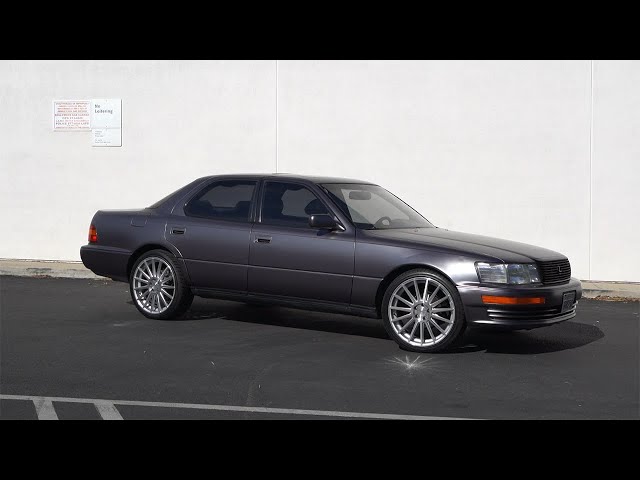 Lexus Ls400 Slammed Black