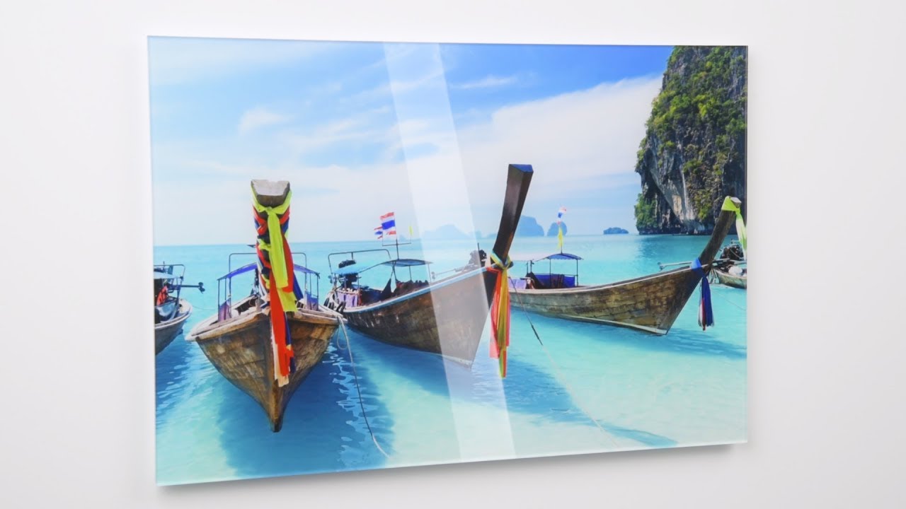 Qu'est-ce que le Plexiglas en impression Fineart ? - YouTube