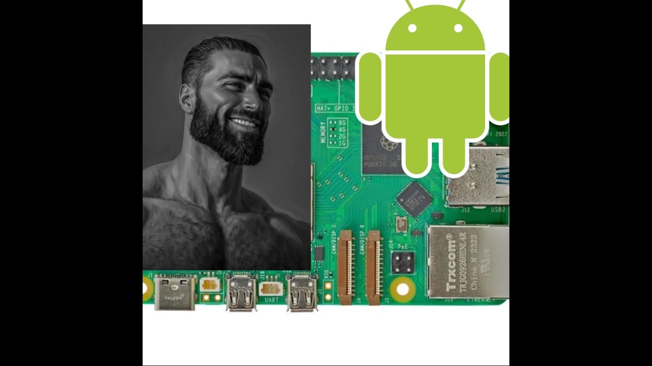 Android 15 on Raspberry pi 5 with MineCraft Bedrock Edition - YouTube