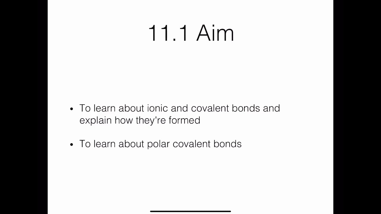 Bonding Basics - YouTube