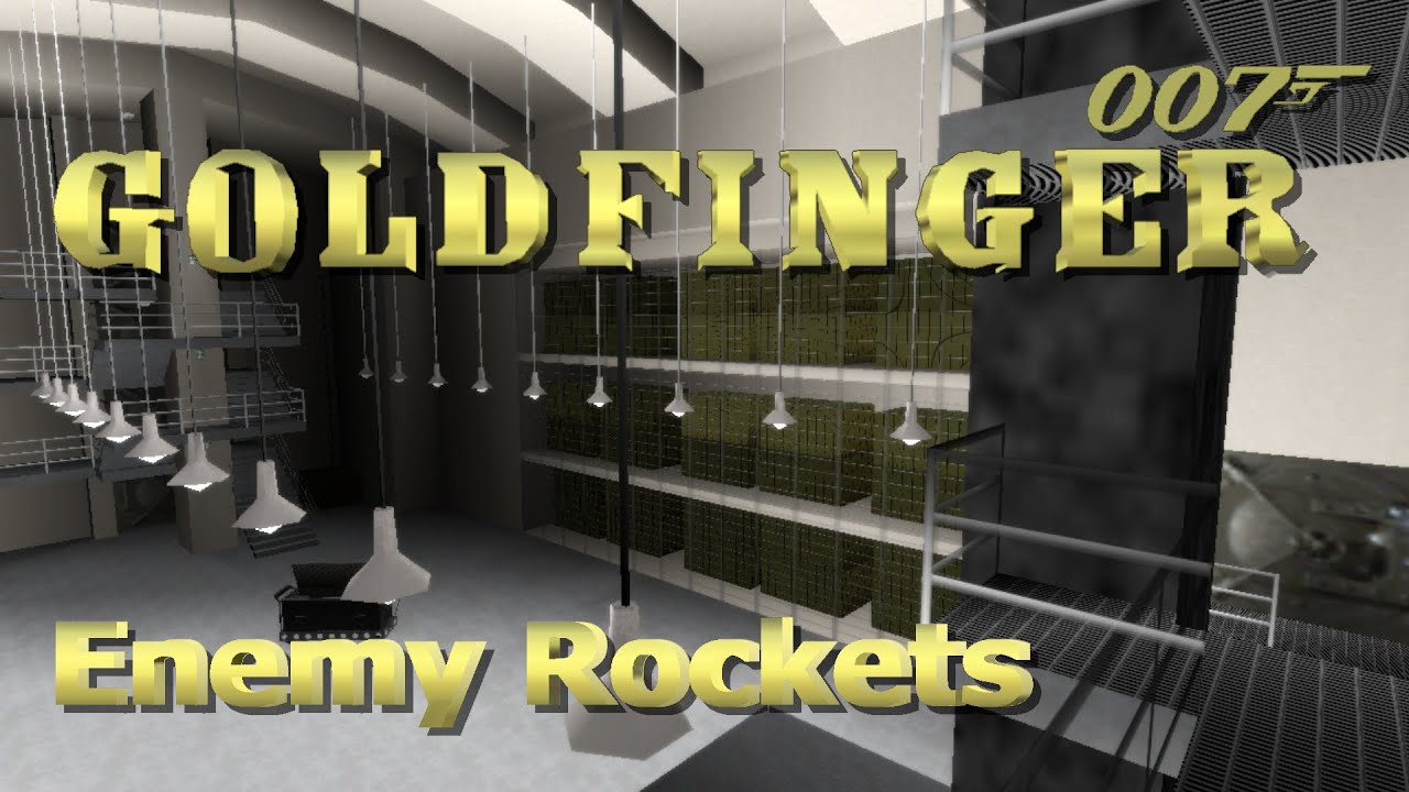 Goldfinger 64 - Vaults - 00 Agent [Enemy Rockets] [Real N64 Footage ...