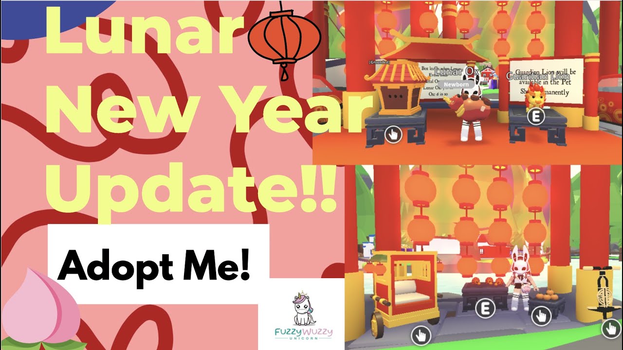 New Lunar New Year Update In Adopt Me!! | Roblox - YouTube