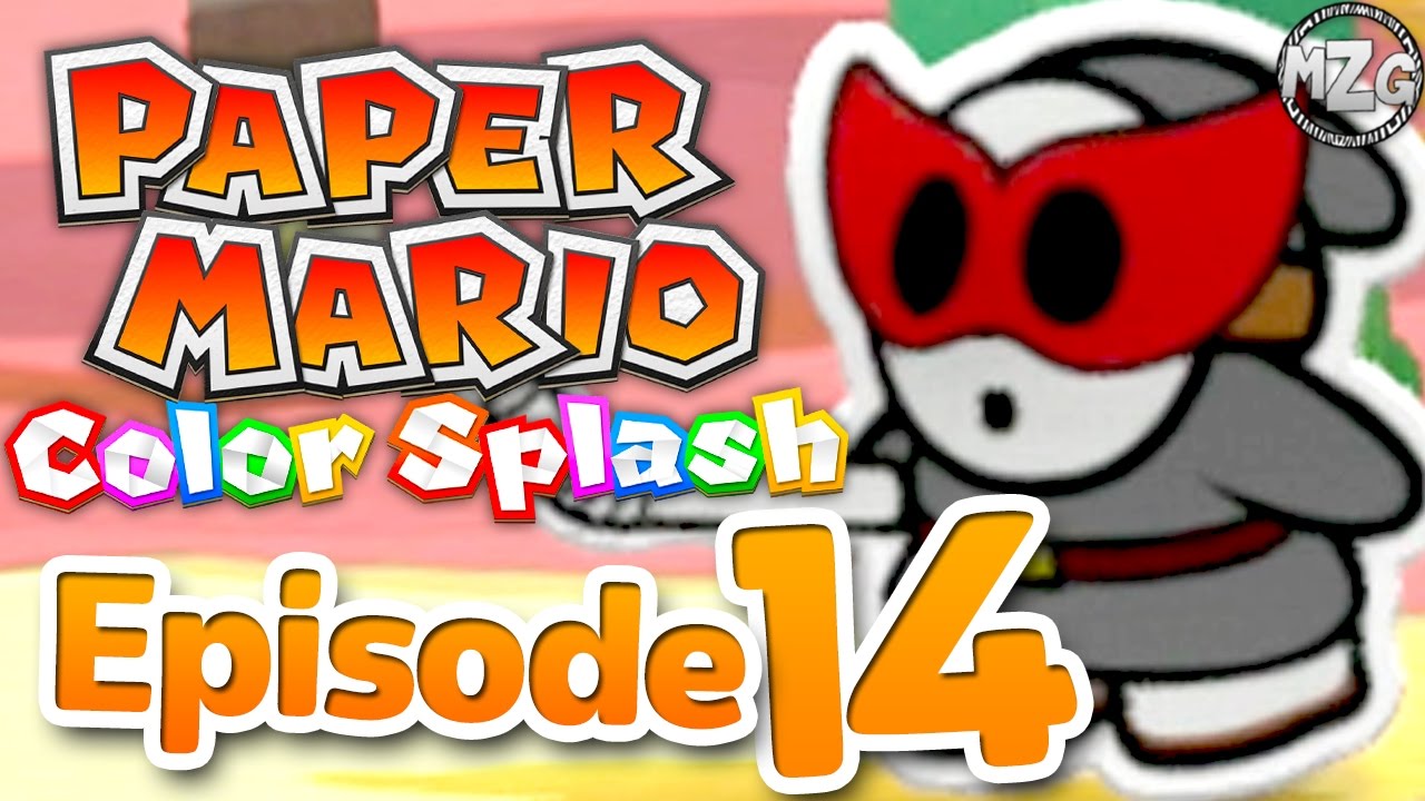 The Shy Bandit!? - Paper Mario: Color Splash Gameplay - Episode 14 ...