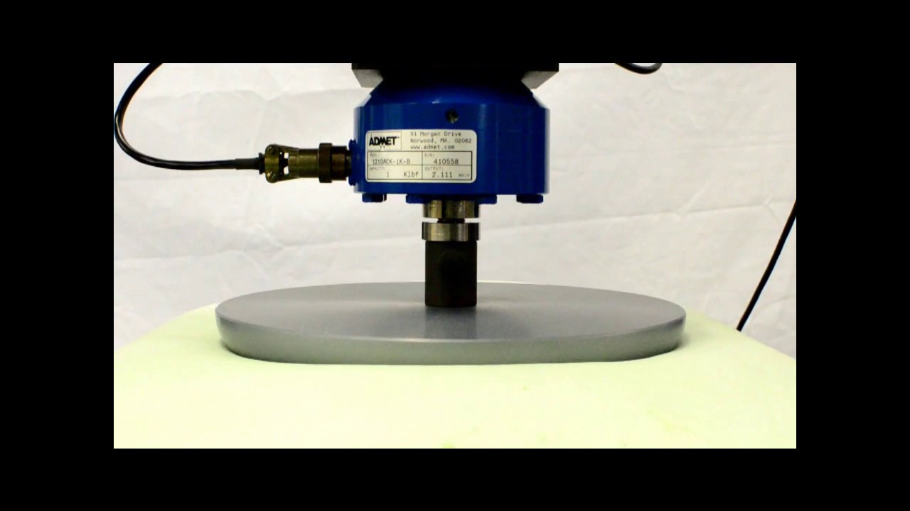Memory Foam Recovery Time Test for Viscoelastic Urethane - Similar to ...
