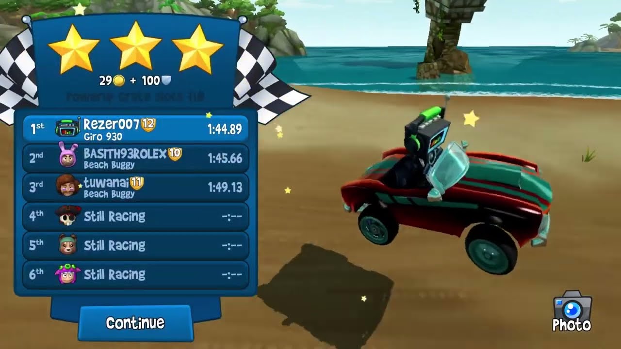 Beatbot + Giro 930 ⚡️ With 3 Racing | Beach Buggy Racing - YouTube