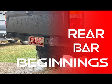 HOW TO MAKE A CUSTOM OFF ROAD METAL REAR BUMPER - YouTube