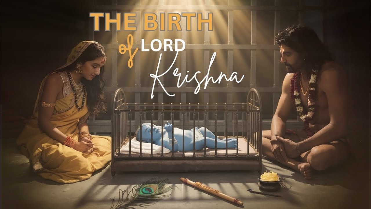 THE BIRTH STORY OF LORD KRISHNA | HINDU MYTHOLOGY | FASCINATING TALES ...