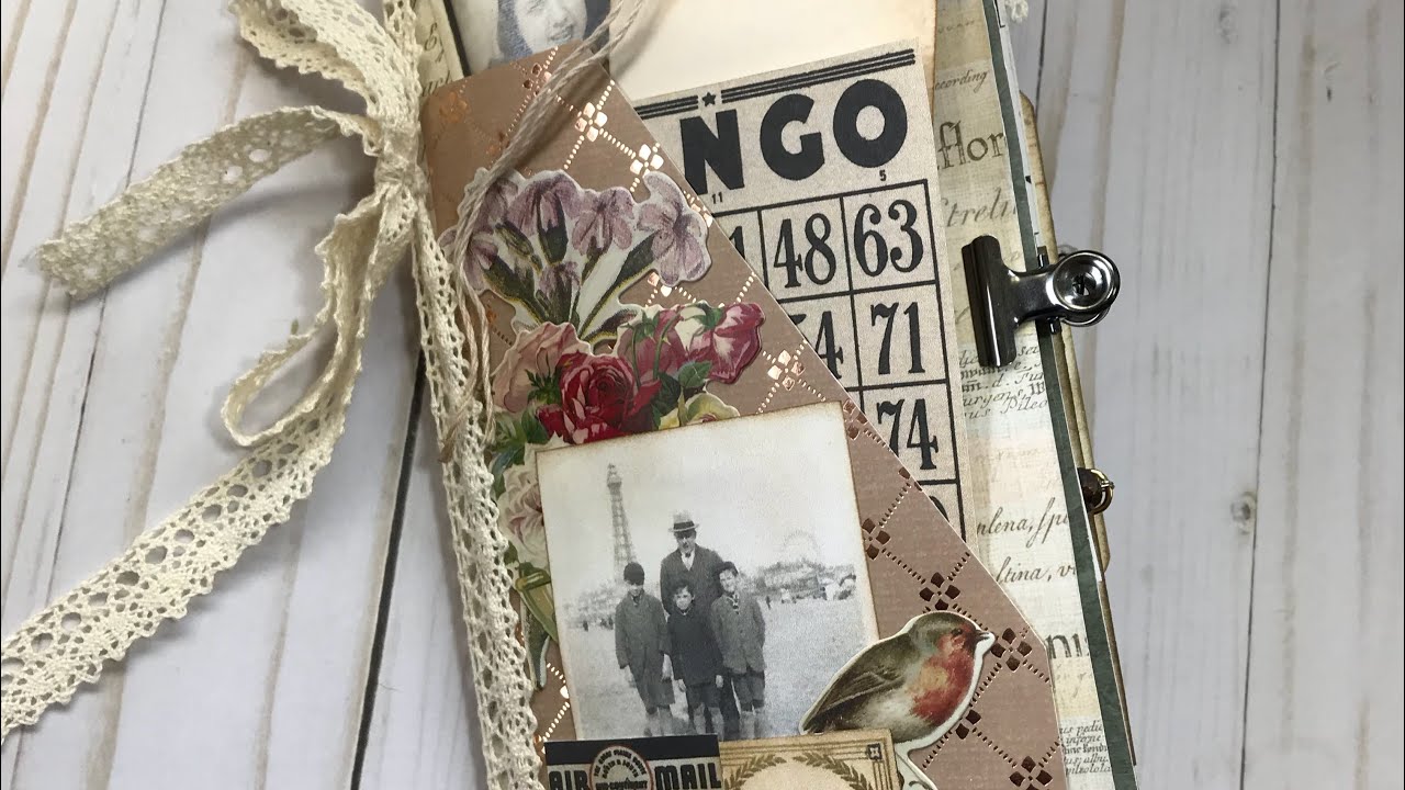 Layered Love Junk Journal By 481 Designs - YouTube