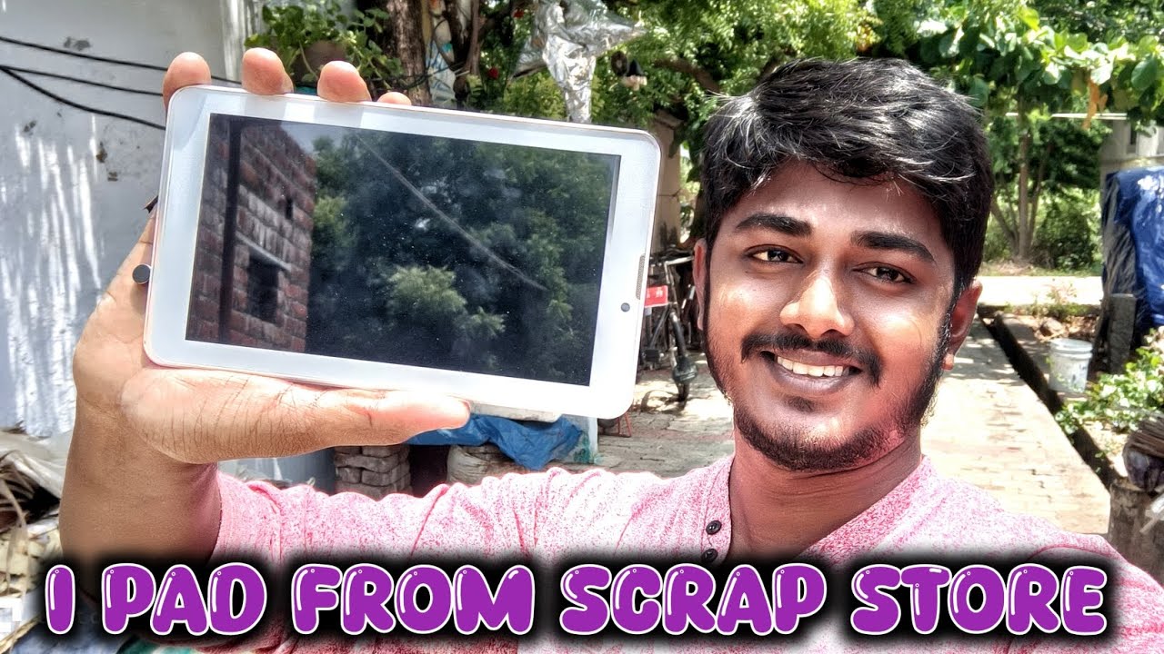 Ipad From Scrap Store - YouTube