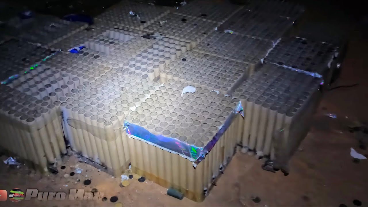 3000€ Feuerwerksbatterien in China zünden - Liuyang 2024 - YouTube