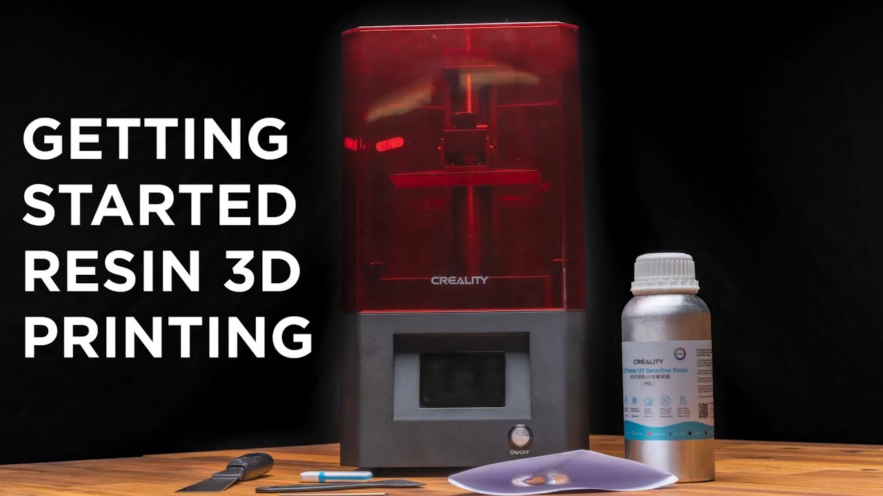 Getting Started Resin 3D Printing | Creality LD-002H - YouTube