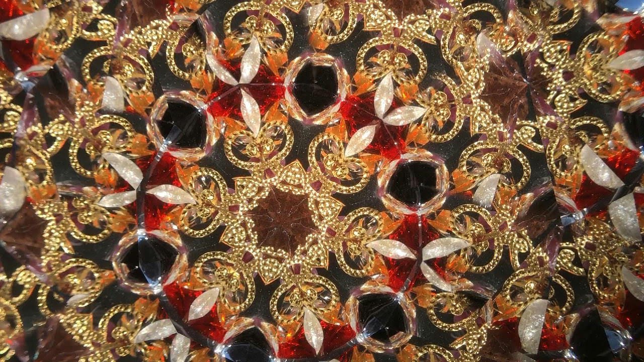 kaleidoscope jewelry-Ruby ver.17 (golden ring) - YouTube