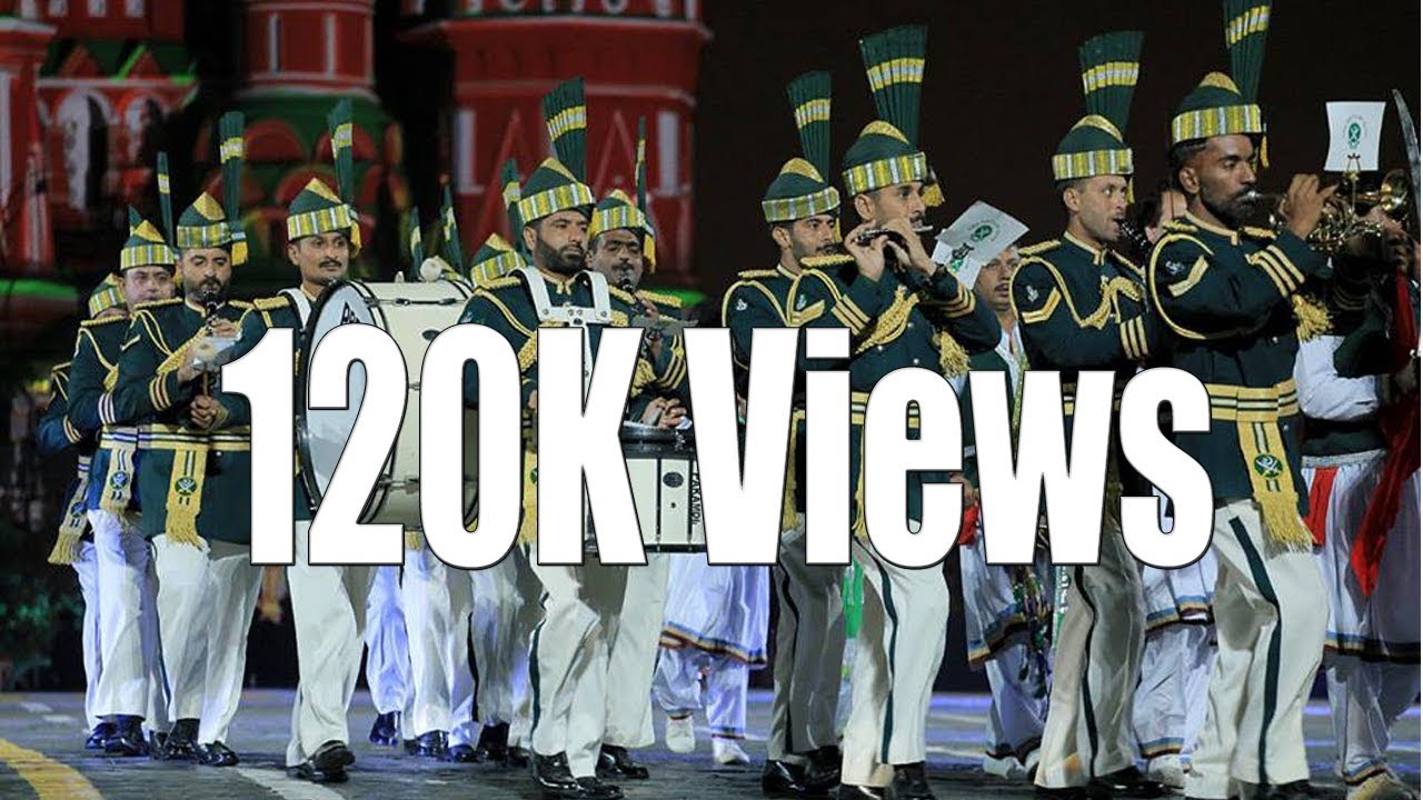 Pakistan Army Music Band Performing in Moscow, Russia - YouTube
