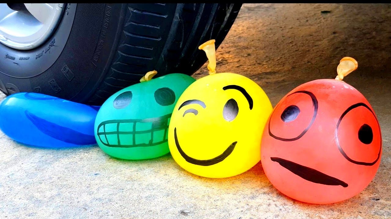 Experiment: Running over stuff with car - Car vs Coca Cola, Fanta ...