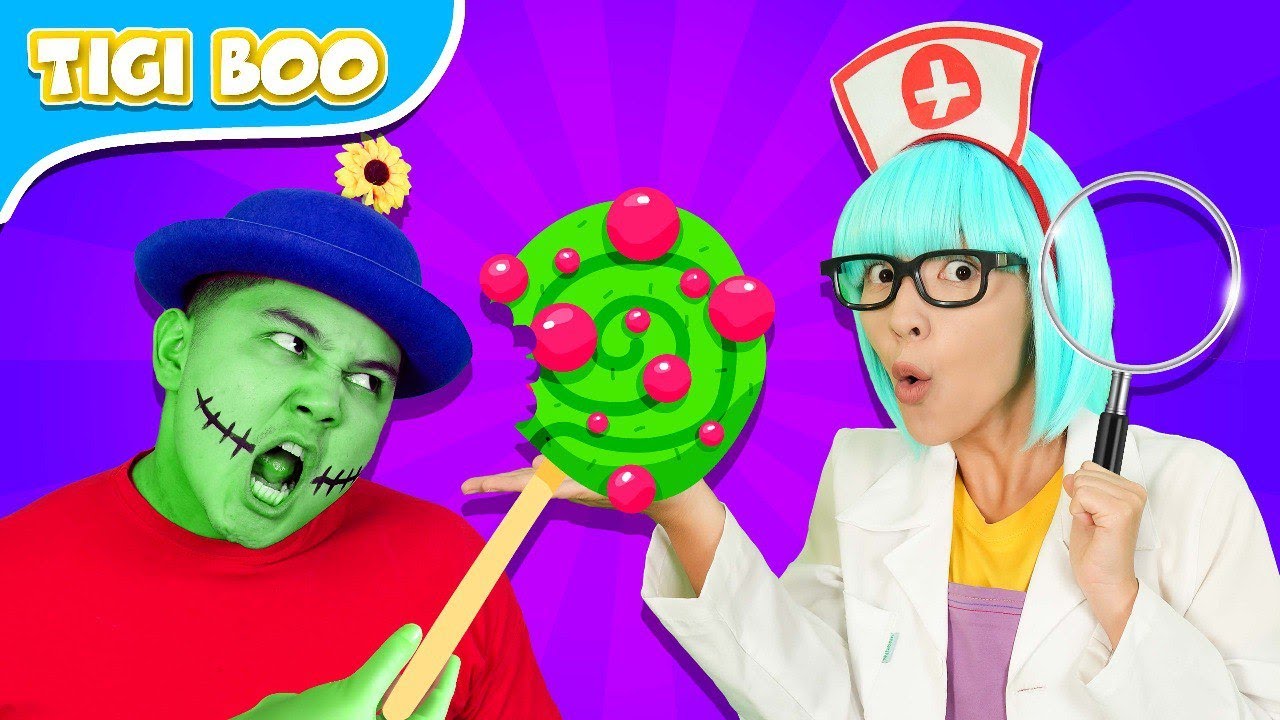 Zombie Lollipop Song | Tigi Boo Kids Songs - YouTube