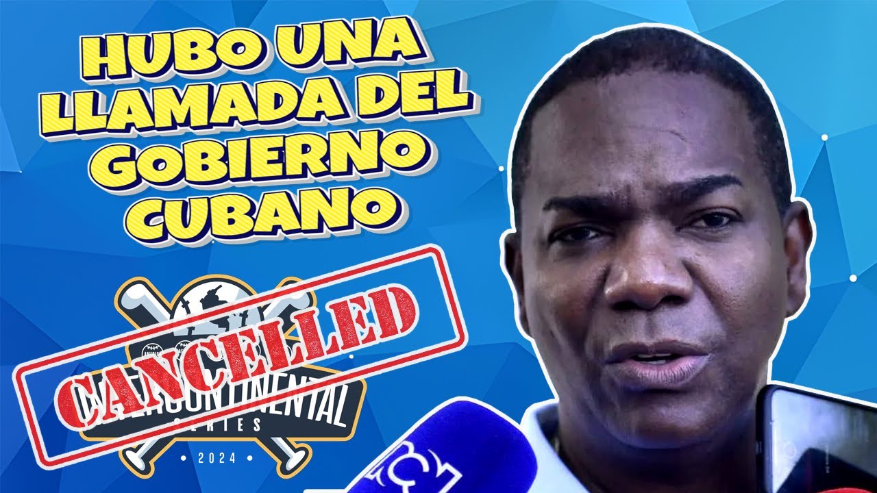 ÉDISON RENTERÍA - Sobre CANCELACIÓN 🚫 Serie Intercontinental ⚾️ - YouTube
