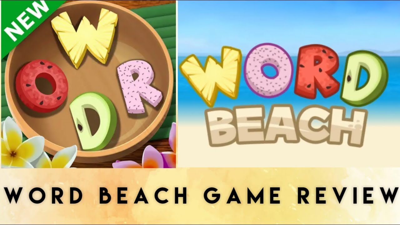word beach Game Review|Android Play Store Game - YouTube