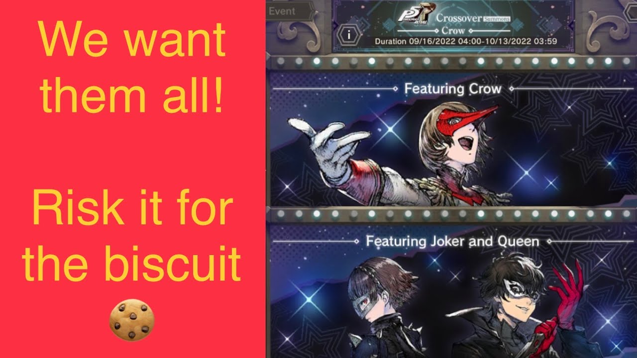 Persona 5 Royal Collaboration Summons (Joker/Queen/Crow) ~ NieR ...
