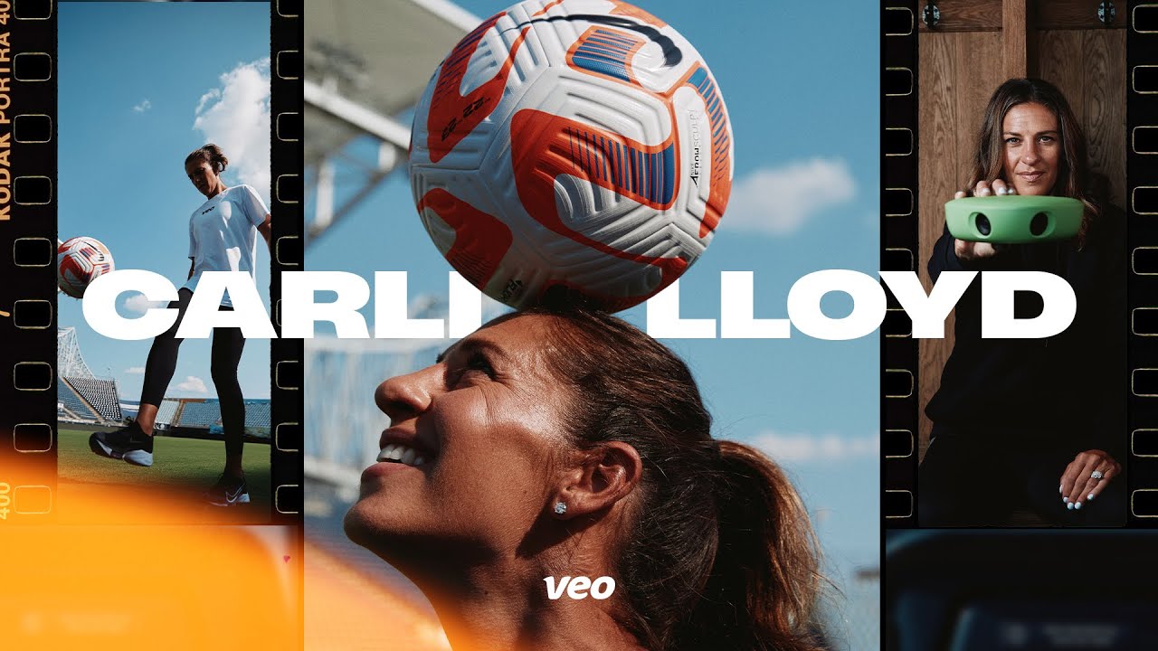 Carli Lloyd becomes Global Ambassador for Veo - YouTube