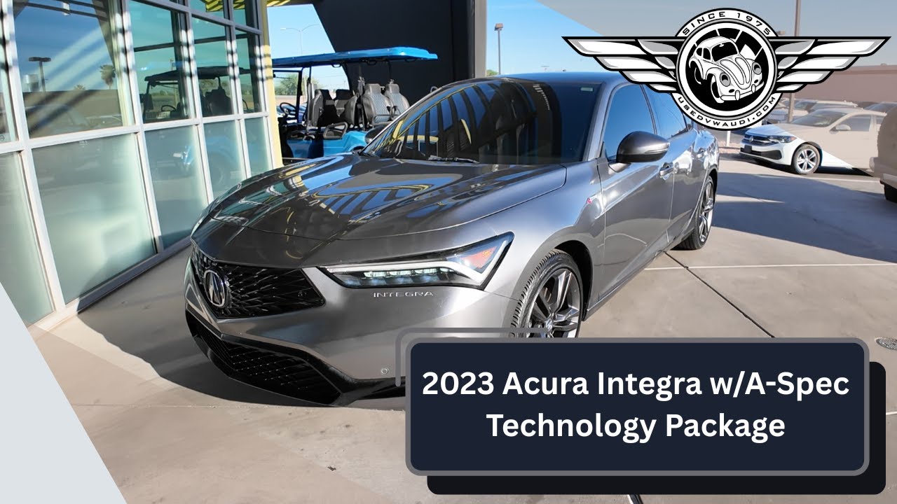 2023 Acura Integra w:A Spec Technology Package - YouTube