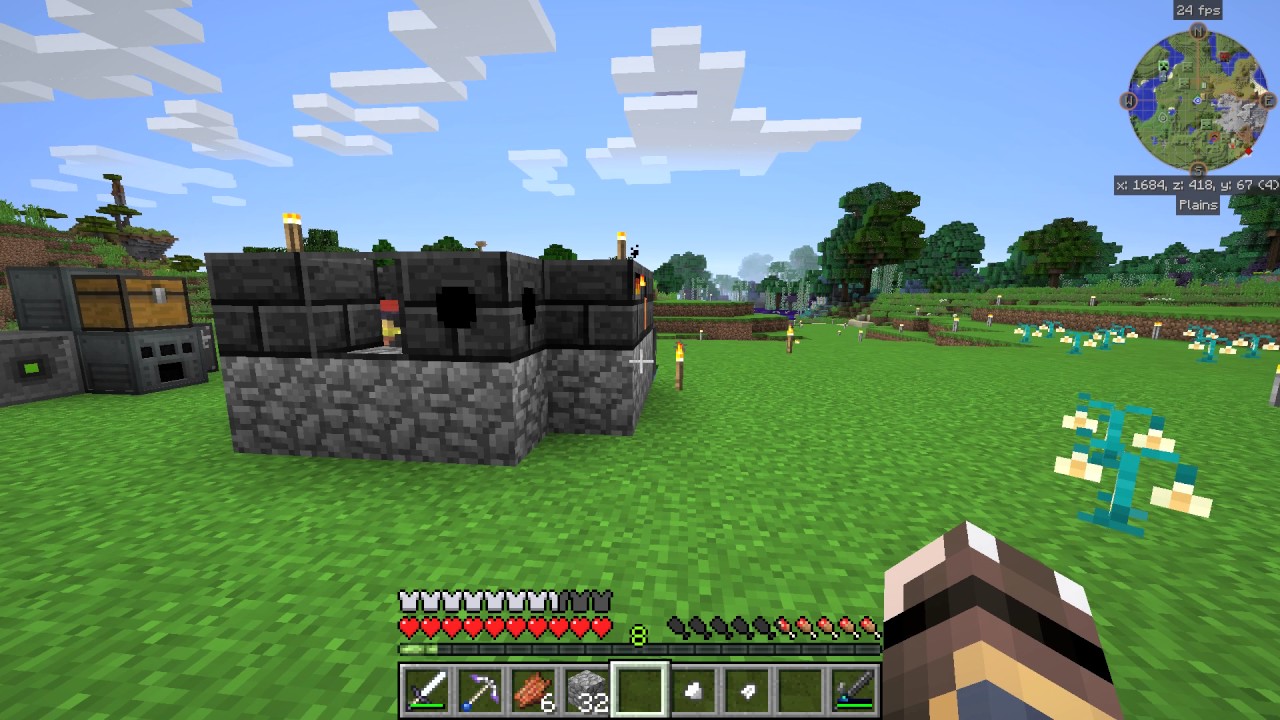 Alternate farming Woo hoo!! Minecraft 1.10.2 - YouTube