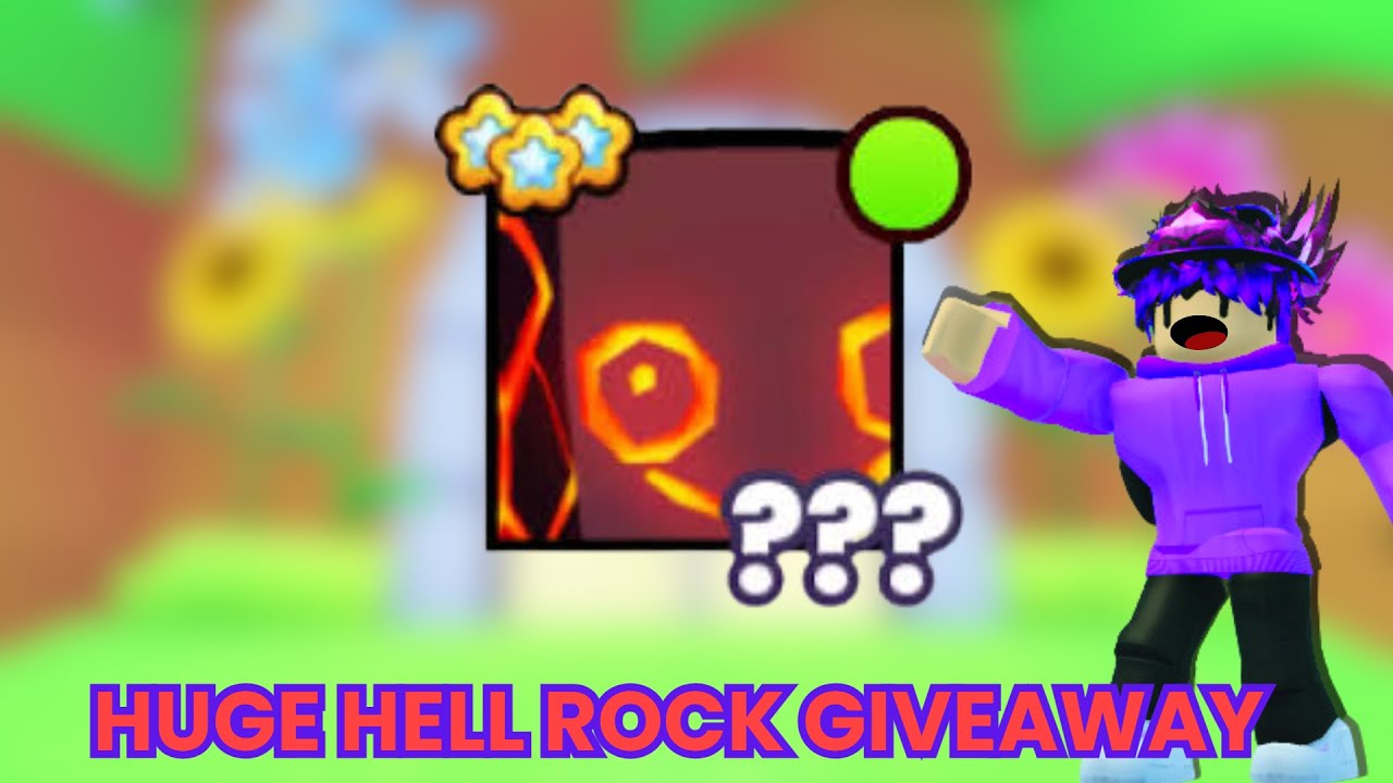 Huge hell rock giveaway! ( renewed ) - YouTube