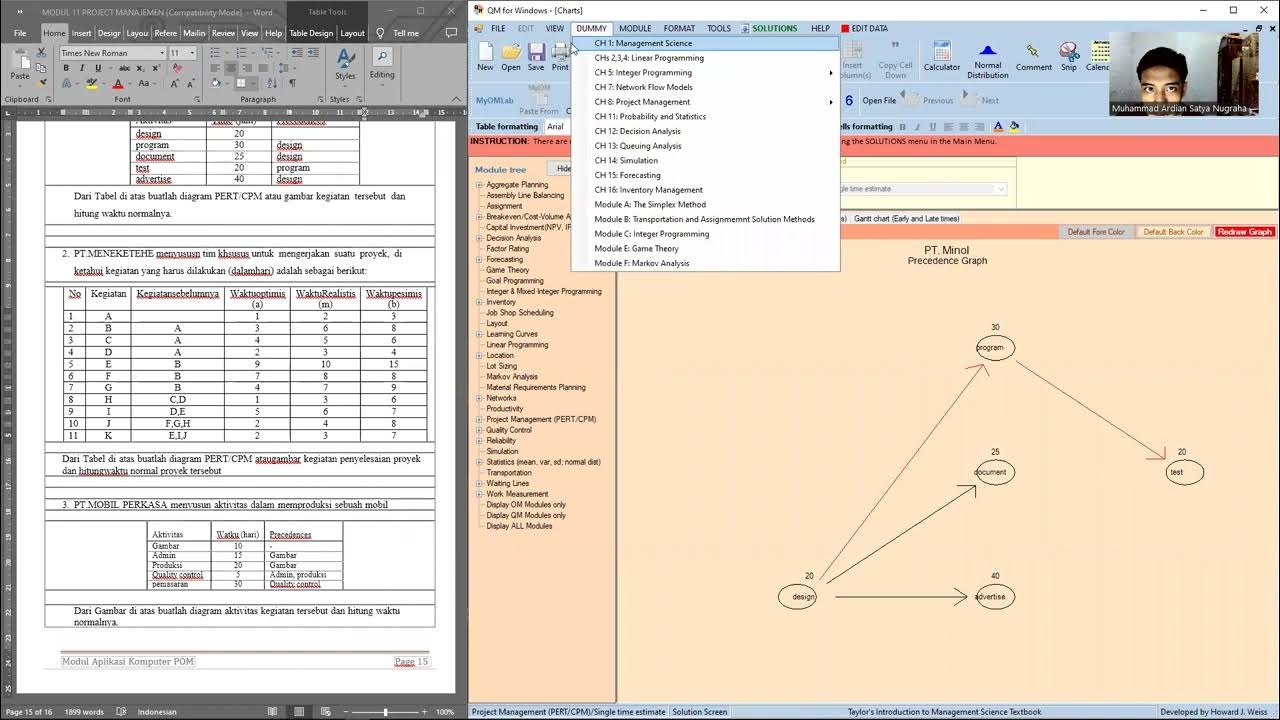 Modul Project Management - YouTube