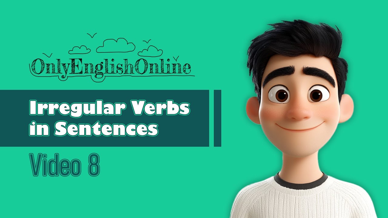 Irregular Verbs in Sentences: Video 8 (to quit) - YouTube