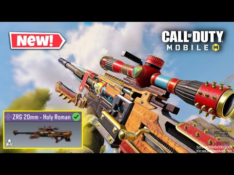 *NEW* ZRG 20mm Holy Roman Gameplay in COD Mobile Season 5 2023 | Get ...