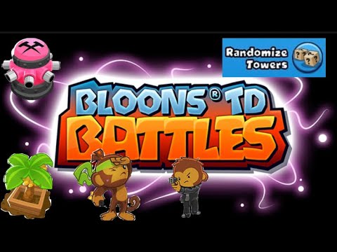 Random towers challenge | Bloons TD Battles - YouTube