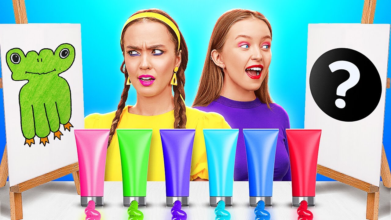 EPIC DRAWING CHALLENGE! Who Creates the Most Bewitching Art in the ...