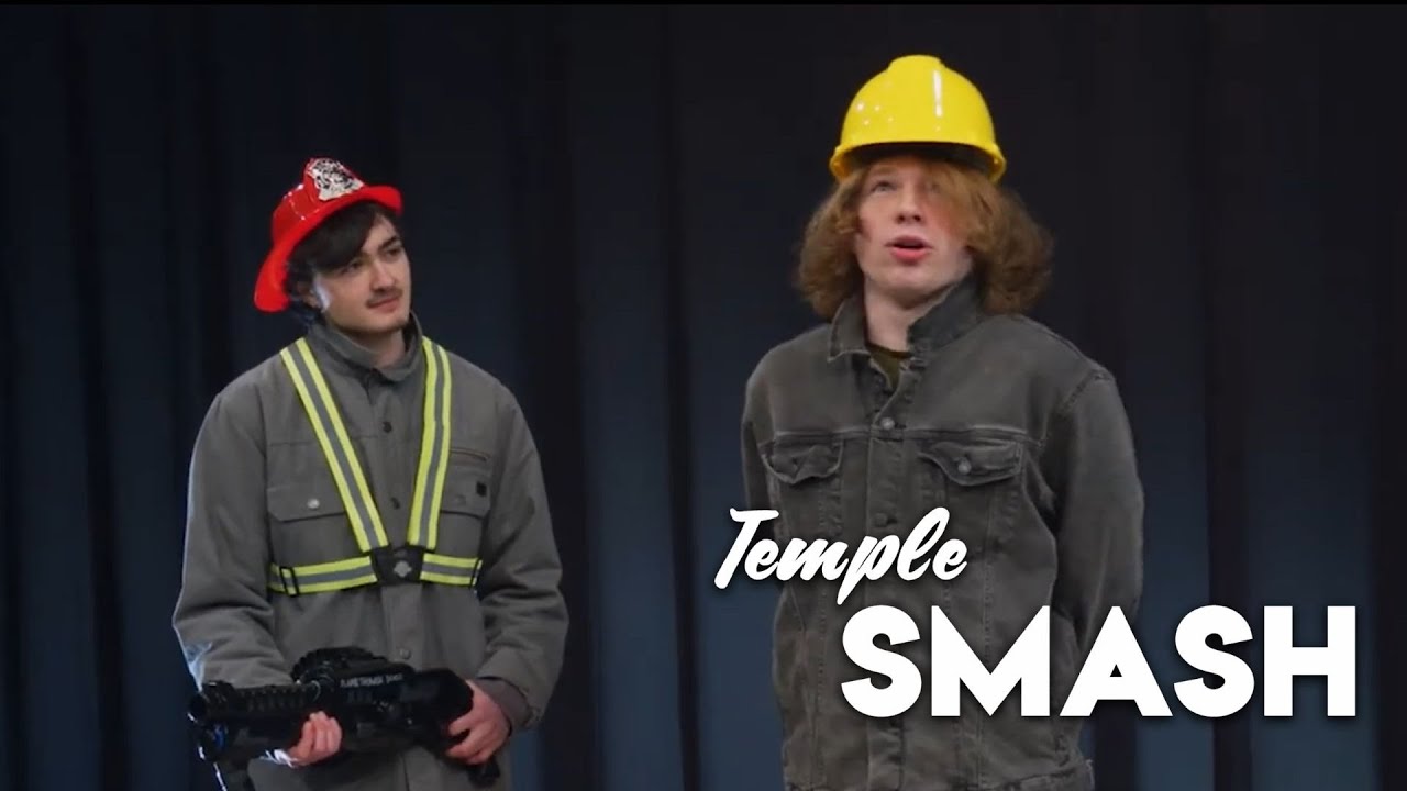 Firefighters Fighting Fire with Fire - Temple SMASH - YouTube