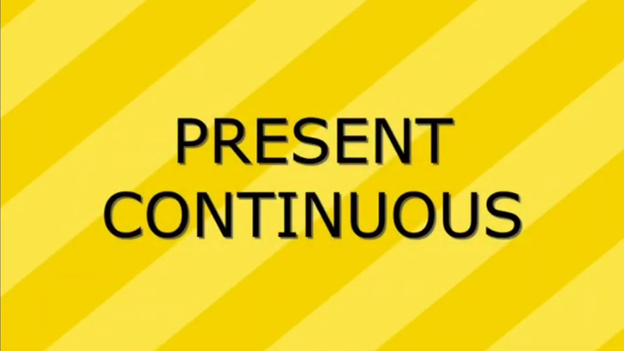 Present Continuous (ING) ¿Qué es? ¿Cómo usarlo? Reglas | Clases de ...