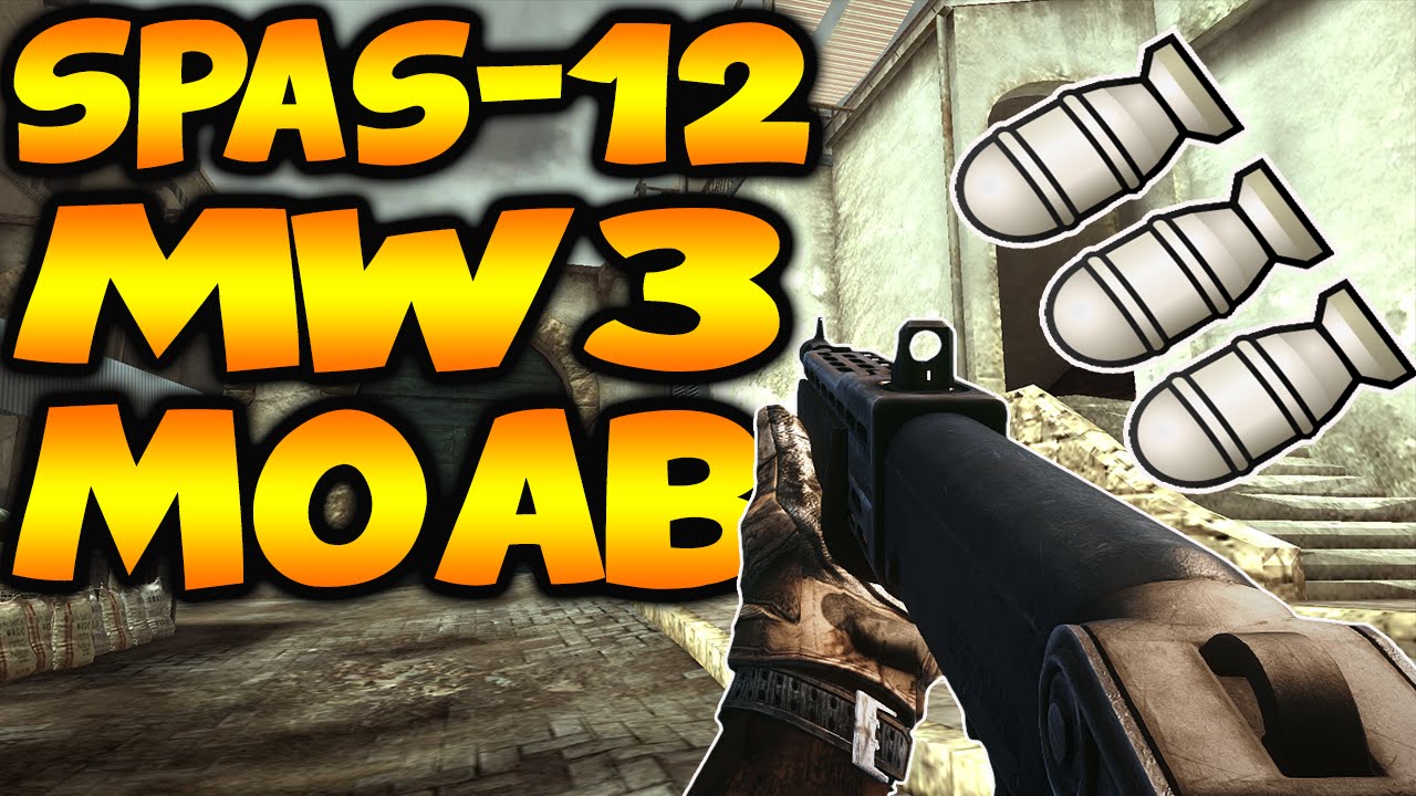 COD MW3: Beast Spas-12 Shotgun MOAB (Call of Duty Modern Warfare 3 MOAB ...