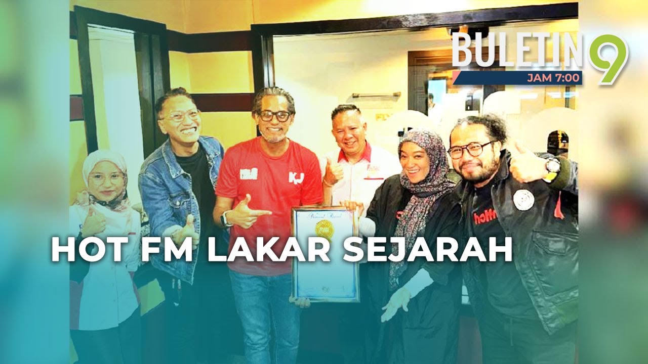 Hot FM Cipta Sejarah Malaysia Book Of Records - YouTube