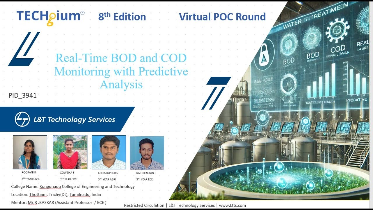 Real Time BOD and COD Monitoring with Predictive Analysis - YouTube