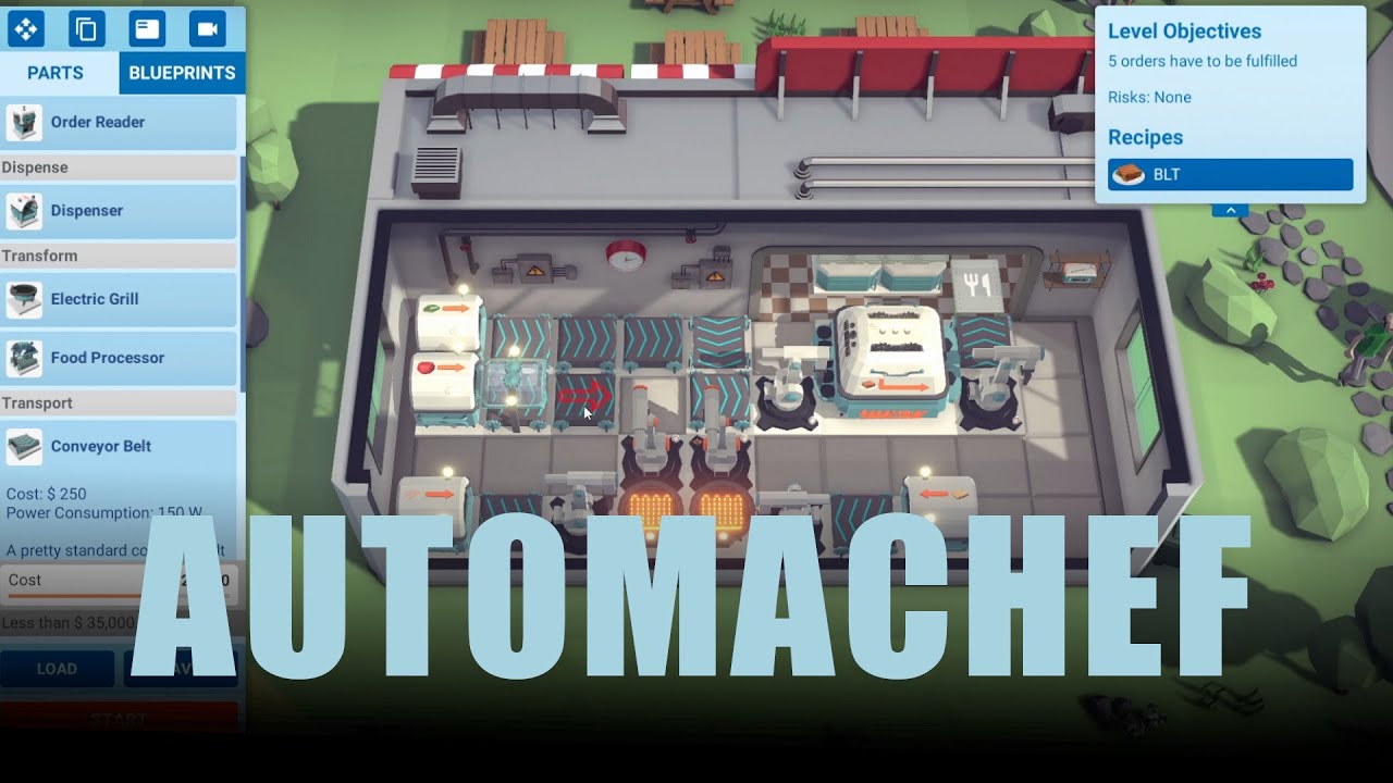 Steam Backlogs #6 | Automachef | Levels 1-3 - YouTube