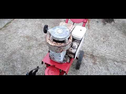 m1 . M1 MOUNTFIELD PETROL ROTAVATOR . - YouTube