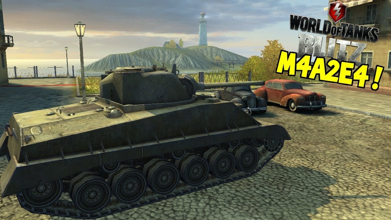 Ein Tier 5 Premium Sherman! M4A2E4 // WoT Blitz [Deutsch/German] - YouTube