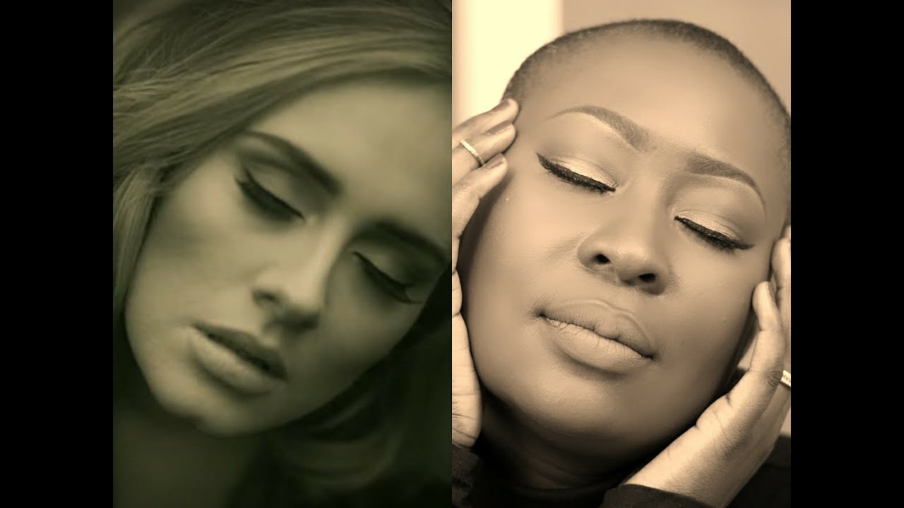 PEAUX NOIRES - Court-métrage - Adele "Hello" inspired makeup tutorial | BAHISSÉ PARIS - YouTube