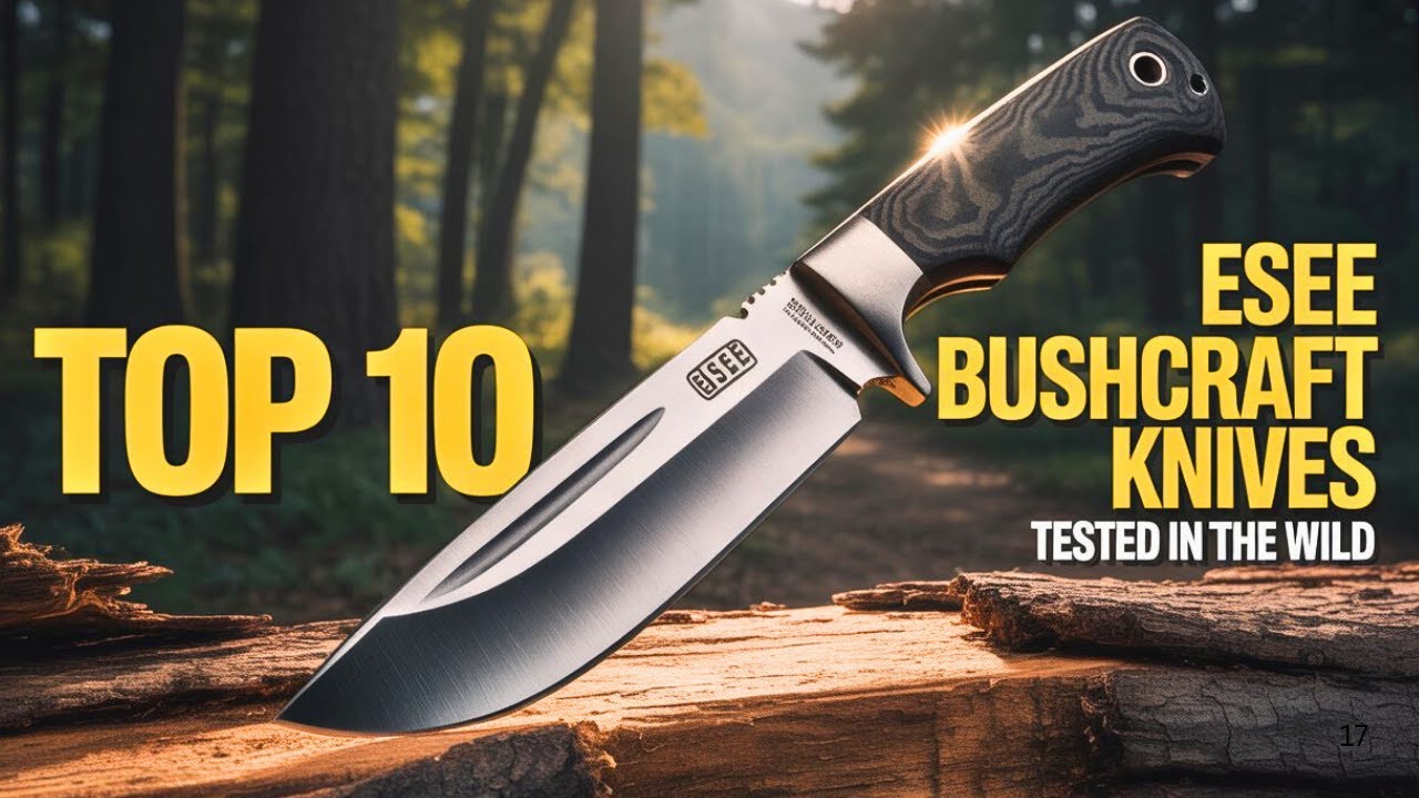 Top 10 ESEE Bushcraft Knives Tested in the Wild (Real Survival Review ...