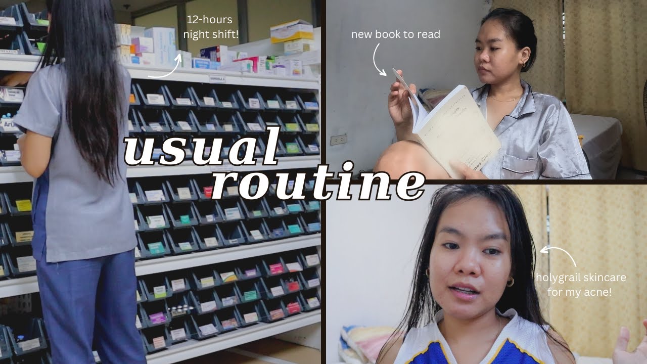 Vlog: HOW I SPEND MY DAY AS A HOSPITAL PHARMACIST ON A NIGHT SHIFT ...
