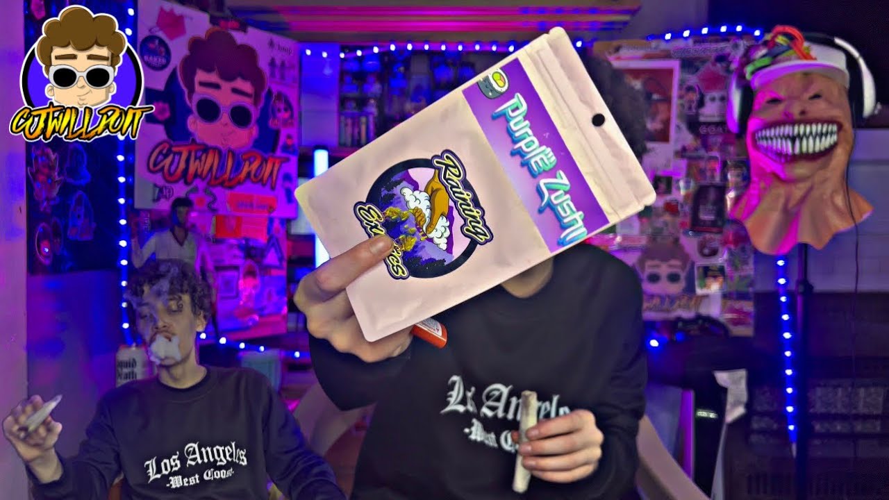 QUAD BLUNT OF PURPLE ZUSHI - YouTube