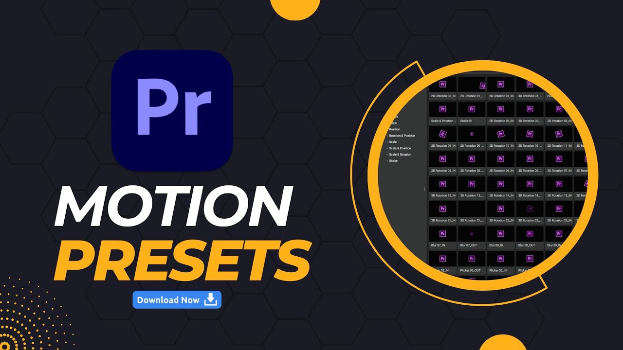 Motion Presets Free Download | Premiere Pro Presets - YouTube