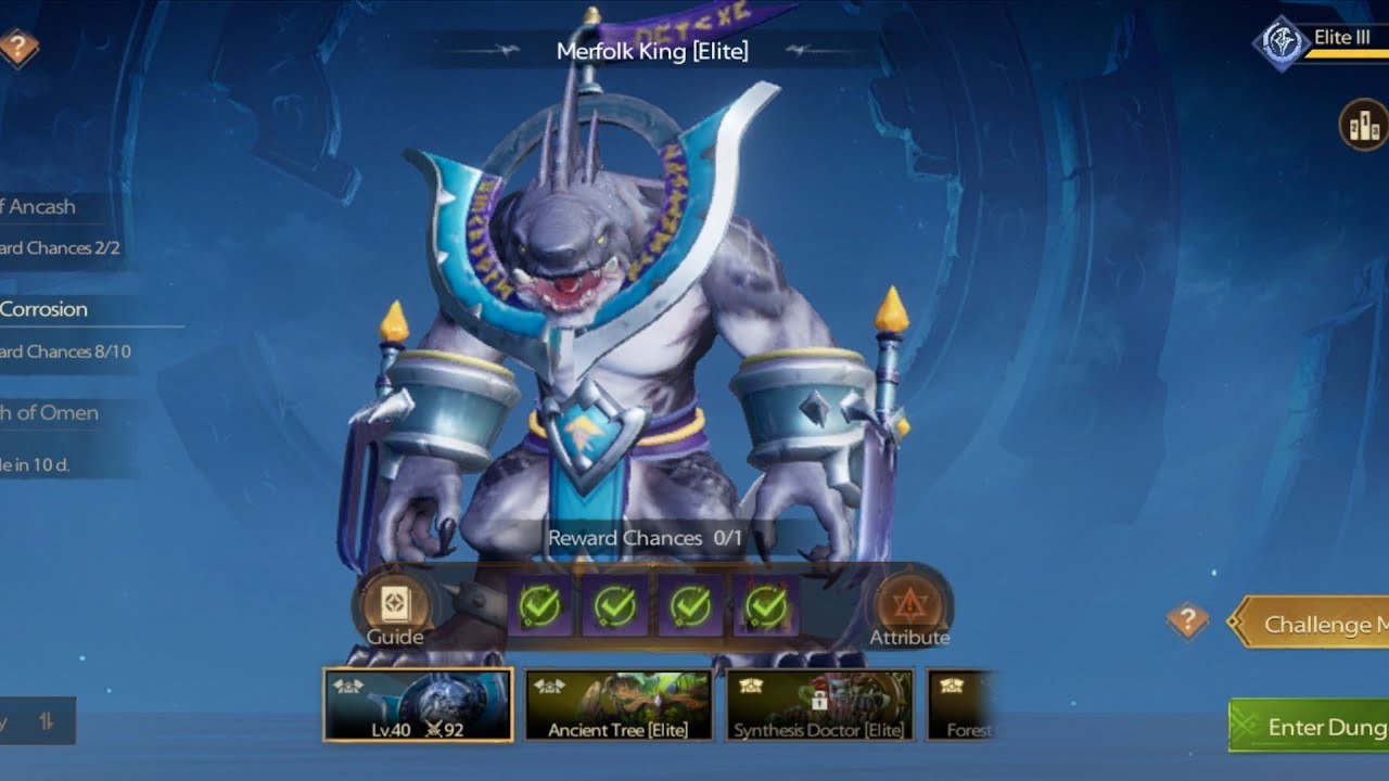 Merfolk King mechanic || Tarisland || MMORPG Moblie - YouTube