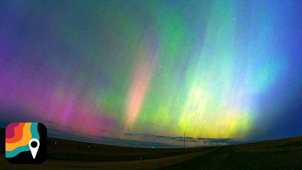 Northern Lights over North America | May 9-11, 2024 - YouTube
