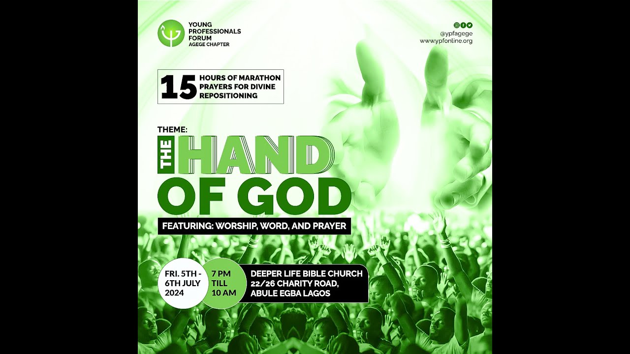 The Hand of God (Prayer Conference) - YouTube